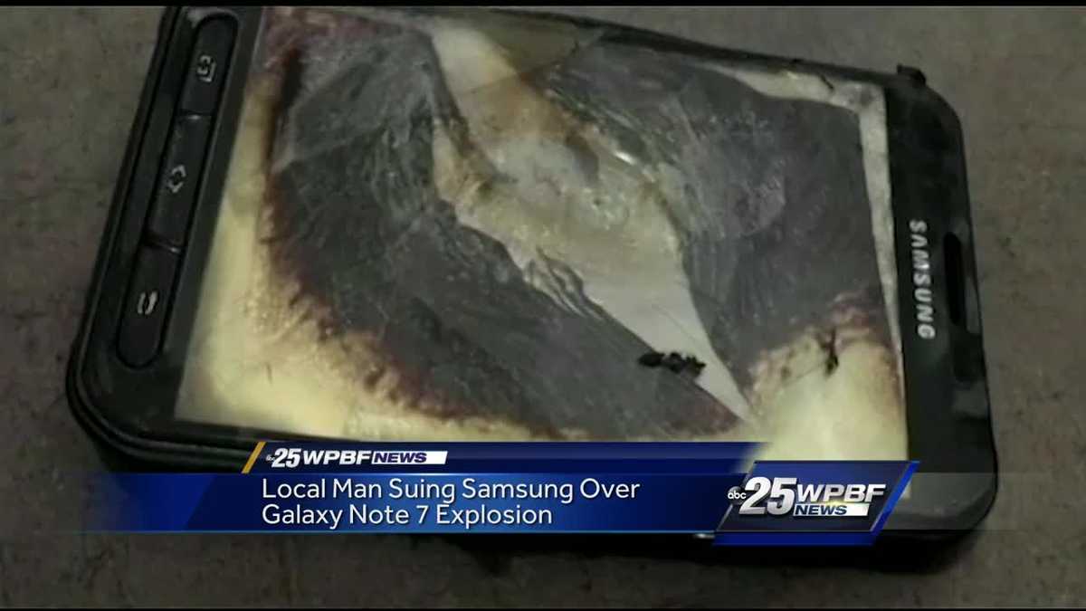 Local man suing Samsung over alleged Galaxy Note 7 explosion