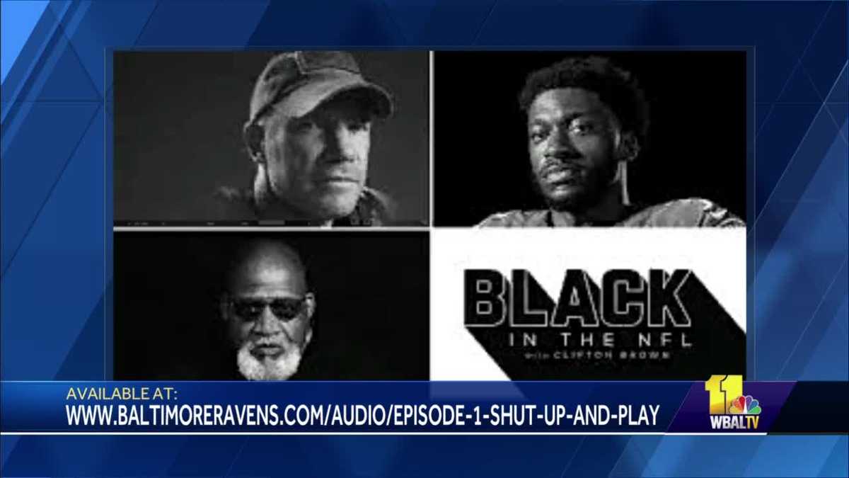 Clifton Brown previews Ravens podcast 'Black in the NFL'