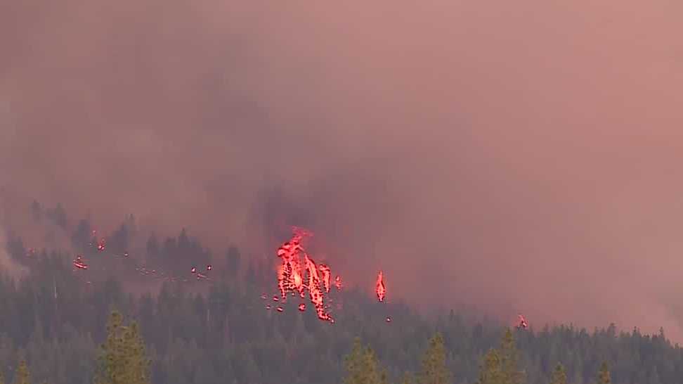 Gold Complex Fire prompts evacuations in Plumas National Forest