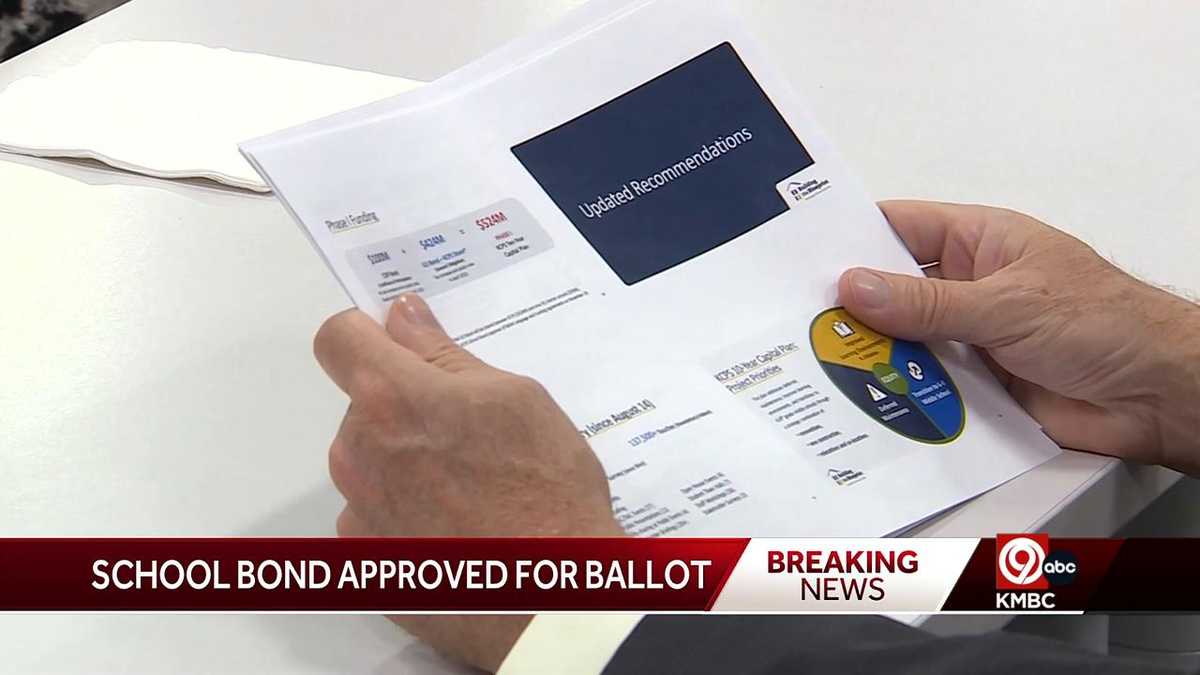 Kansas City school board proposes $474M bond for improvements