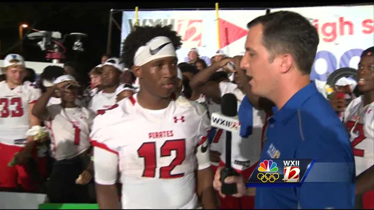 Page Pirates at WXII 12 for High School Playbook