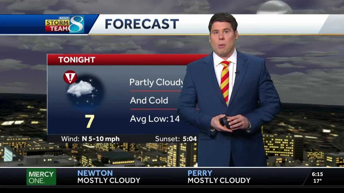 Temperatures to hit single digits tonight