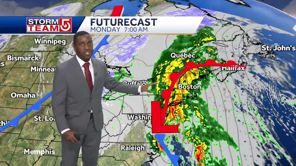 Video: Storm to bring widespread heavy rain, powerful winds