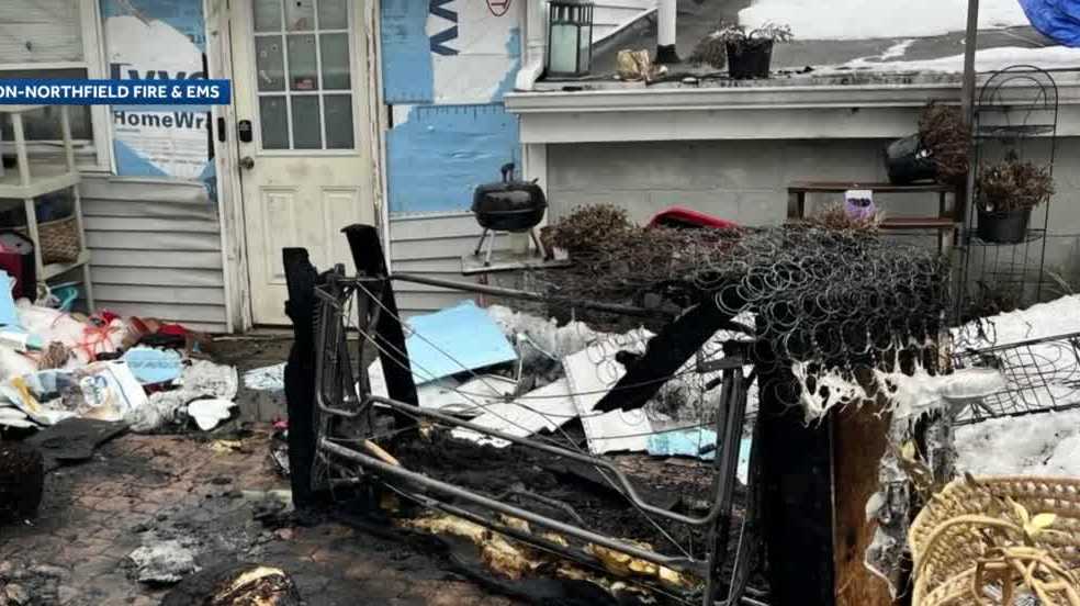 Northfield fire credits good Samaritan with pulling burning couch away ...