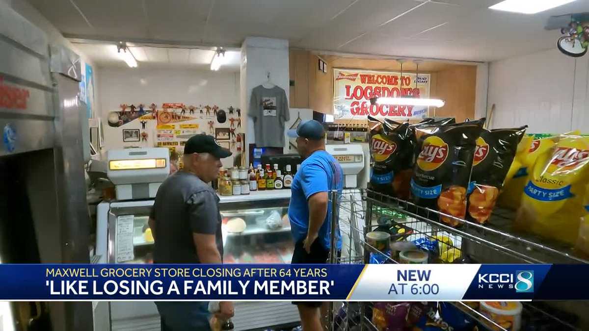 Maxwell Grocery Store closing its doors for the last time