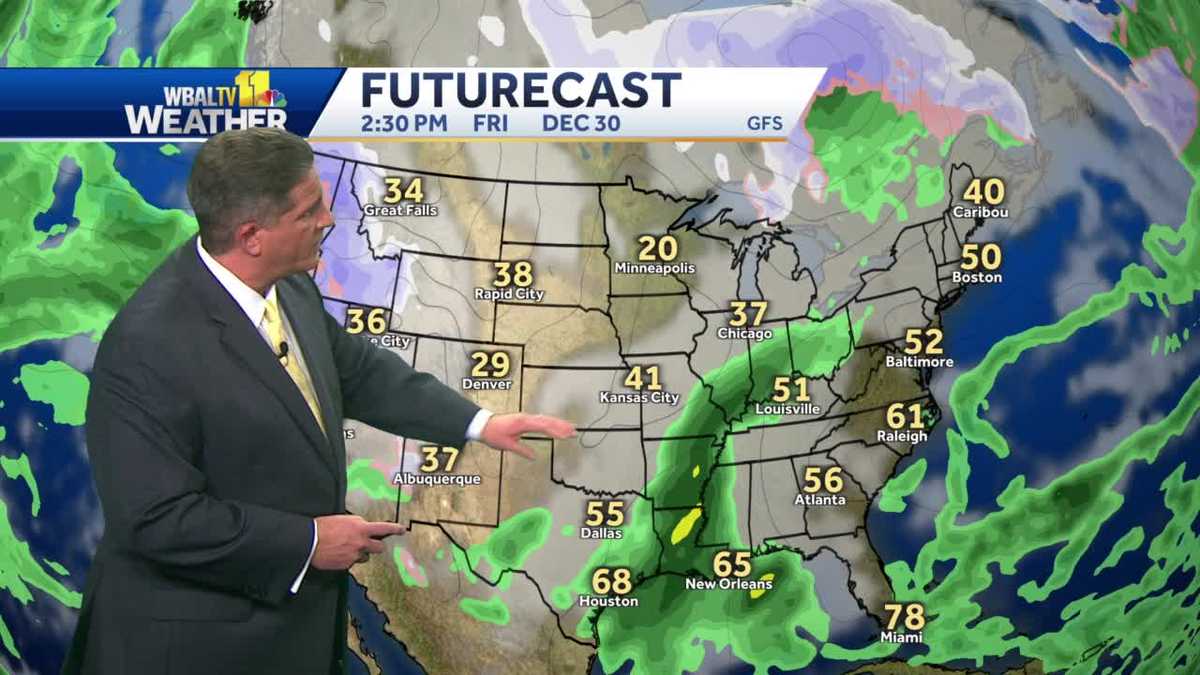 Milder winter days ahead for Maryland