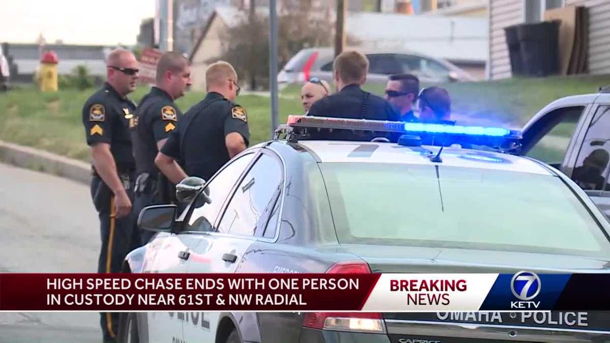 High Speed Chase Ends With Person In Custody