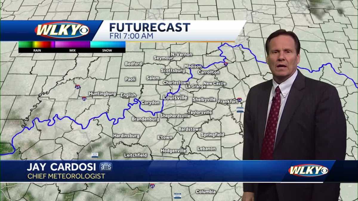 A quiet Friday, weekend snow chances