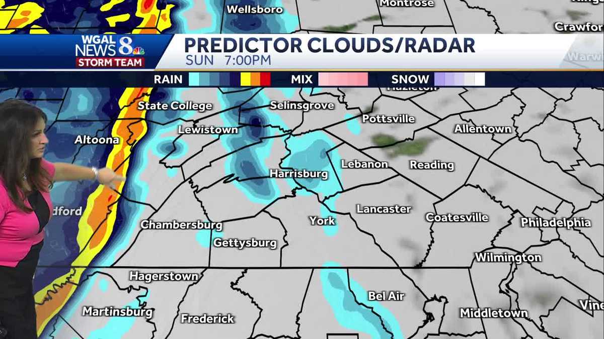 Warm, dry & gusty today, Impact this evening and tonight for storms in ...