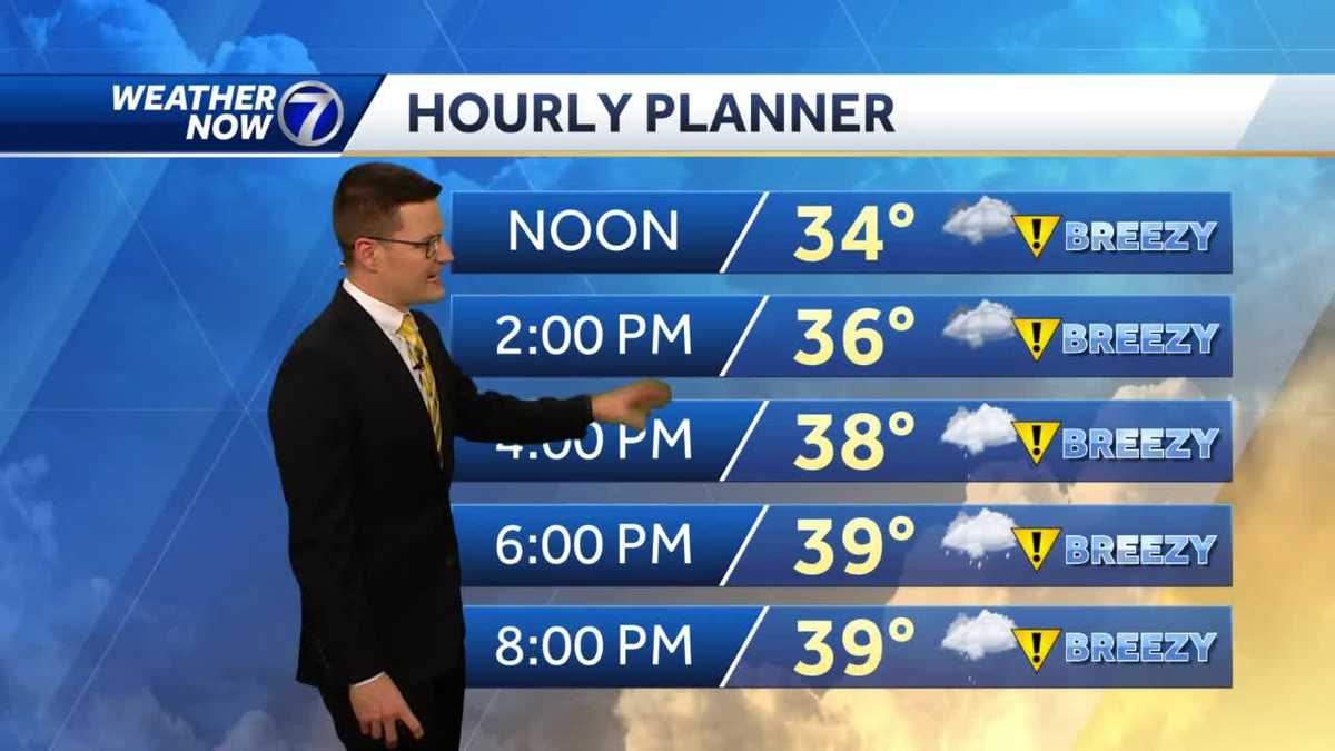 Omaha noon weather forecast for Monday, December 12
