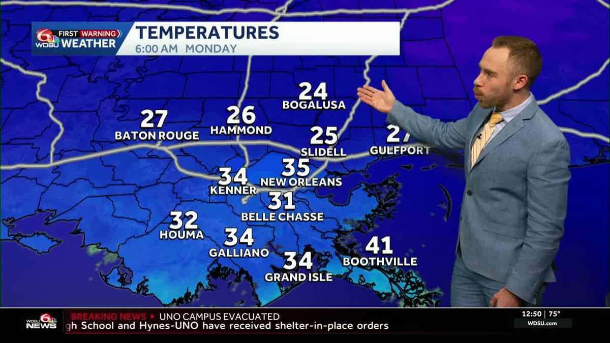 Very warm today-tomorrow. Frigid air arrives Sunday-Monday!
