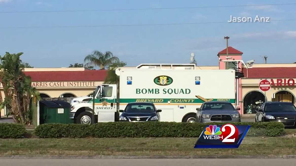 Bomb squad investigates explosive device