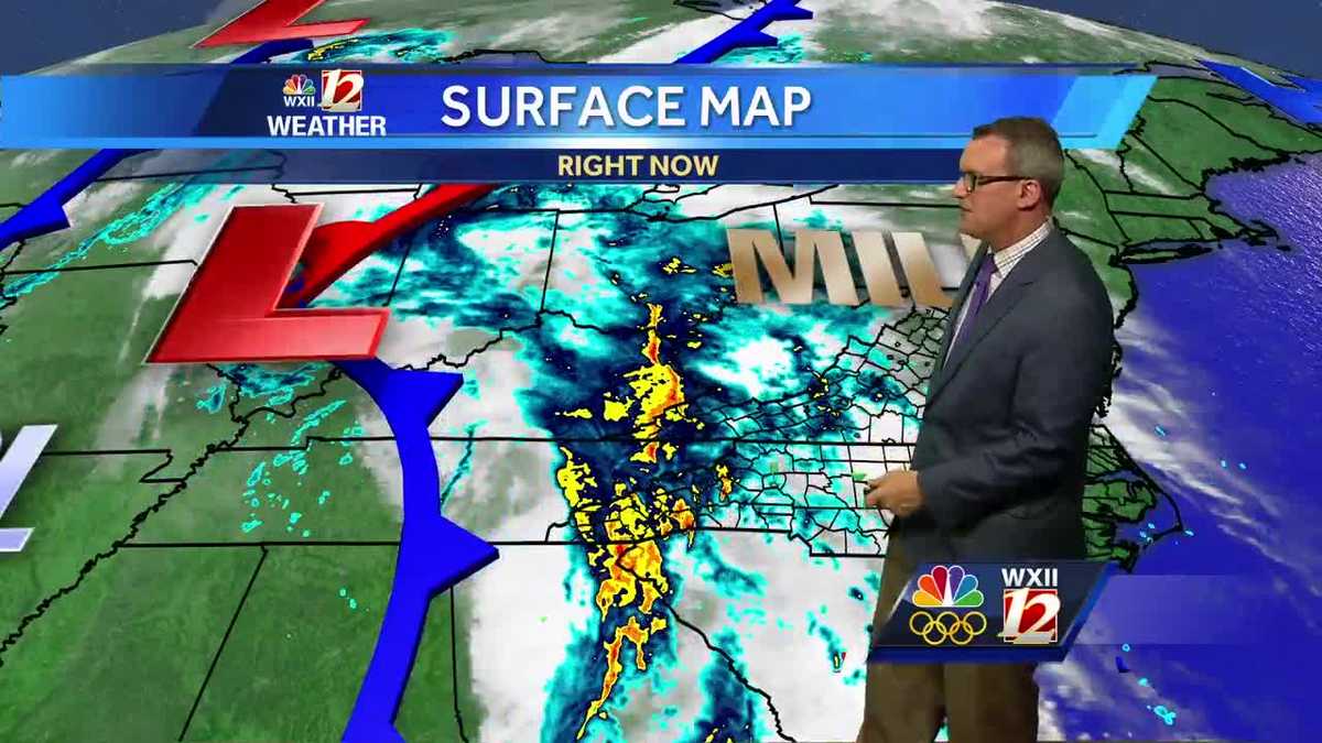 WATCH Brian's Forecast: Severe storms possible through this evening