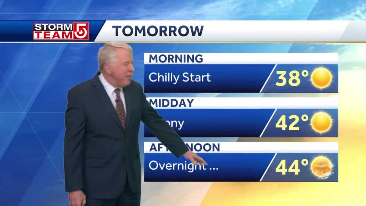 Video: Chilly start coming for Wednesday