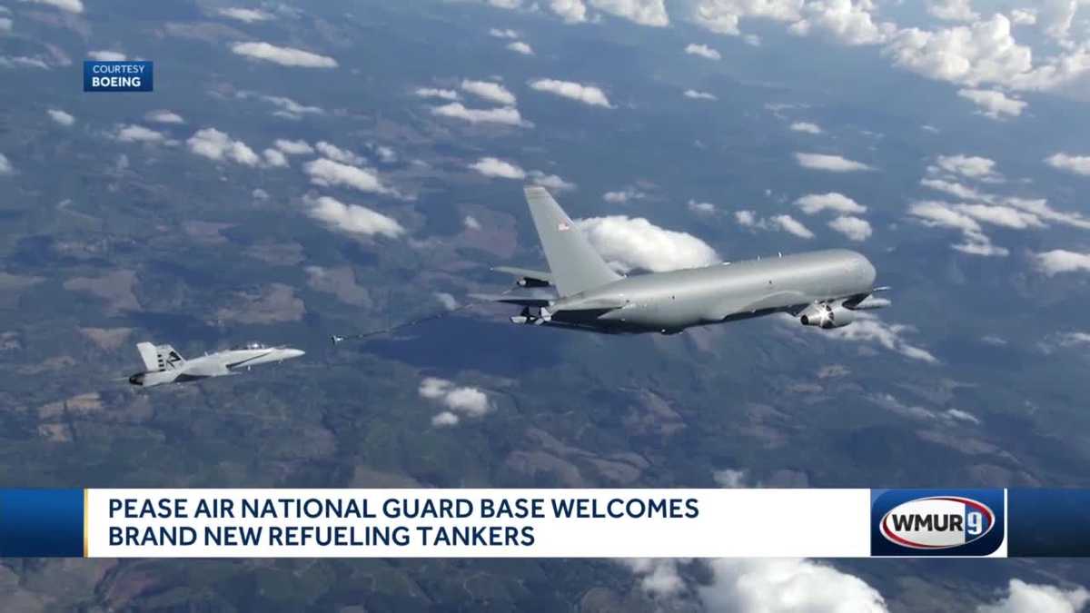 Pease Air National Guard base receives new tanker