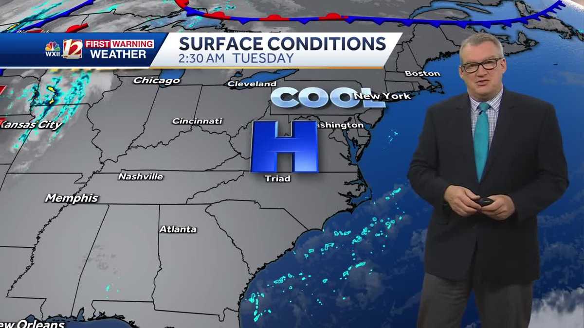 WATCH: More nice fall days this week ahead of both warmer and cooler ...