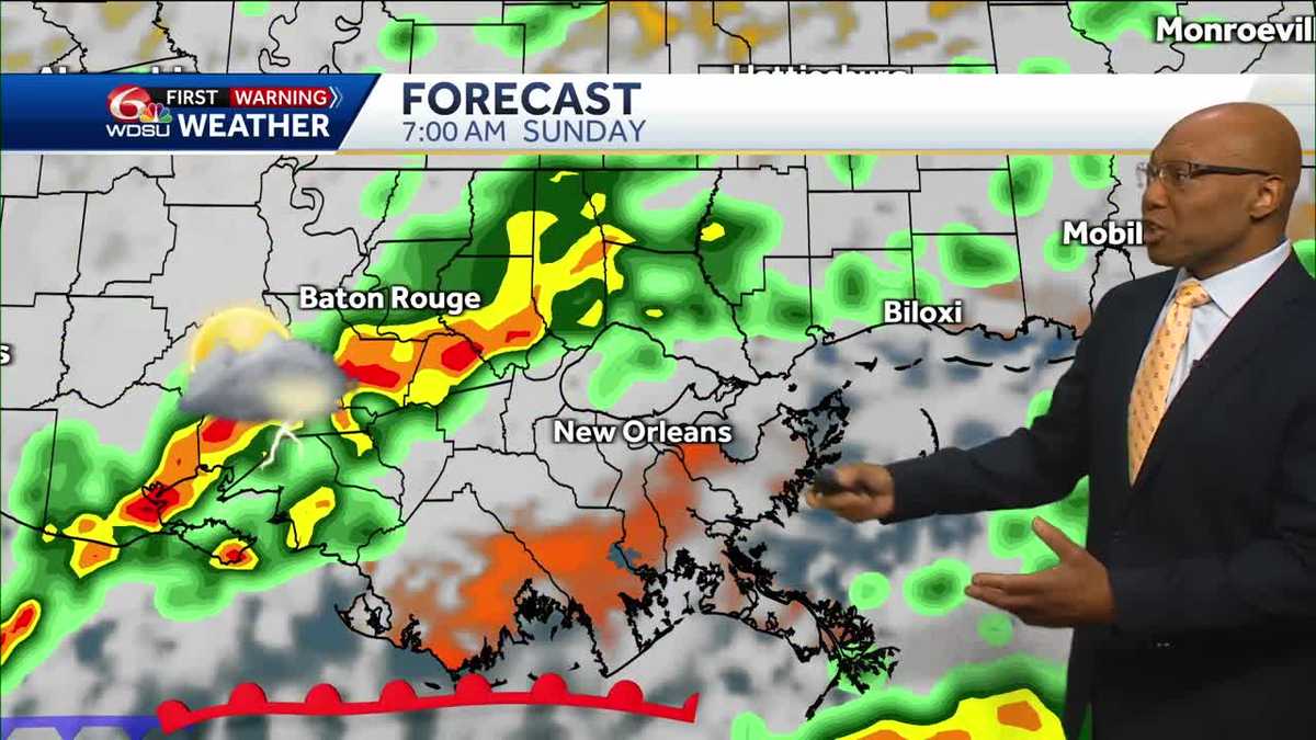 Travel Forecast & Storms Return Early Sunday Morning