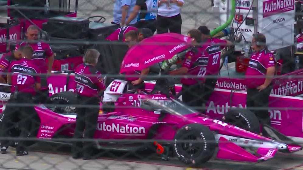 Friends, families gather for day one of fun at IndyCar Weekend at the ...