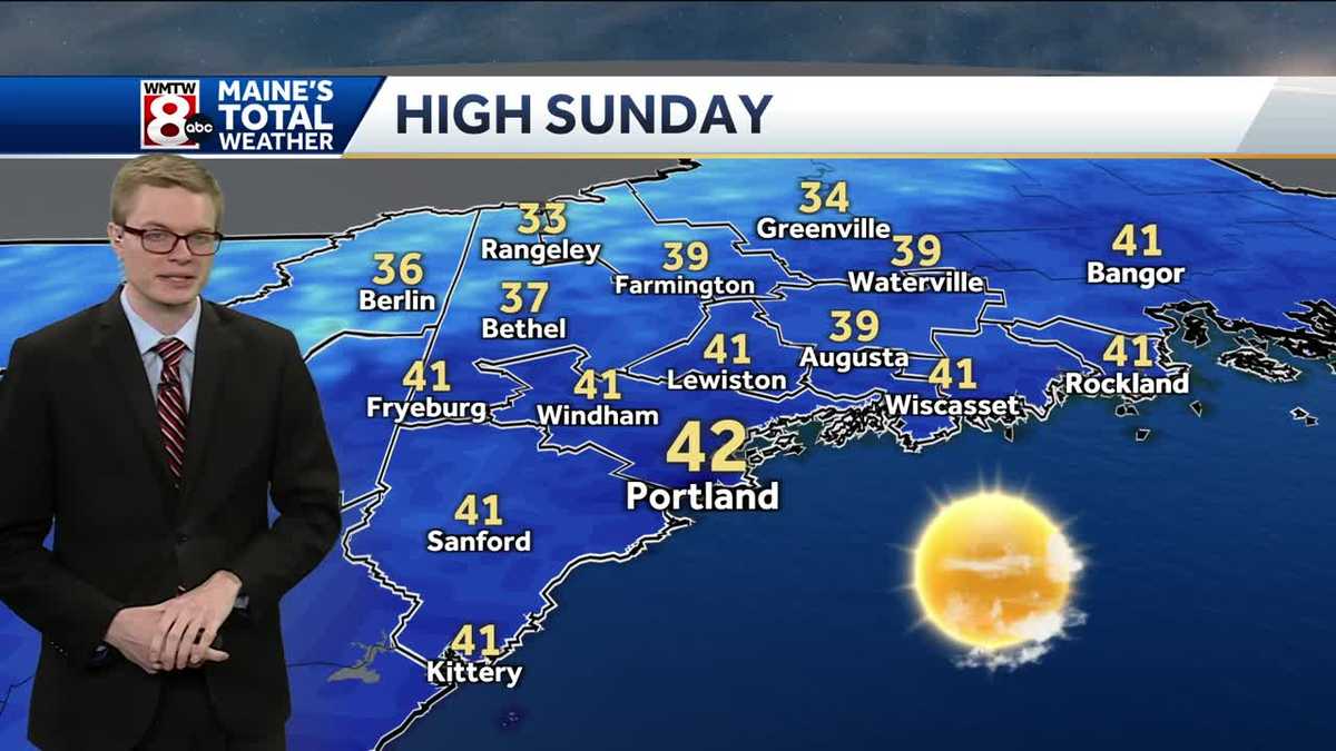 Dry weather to round off the weekend