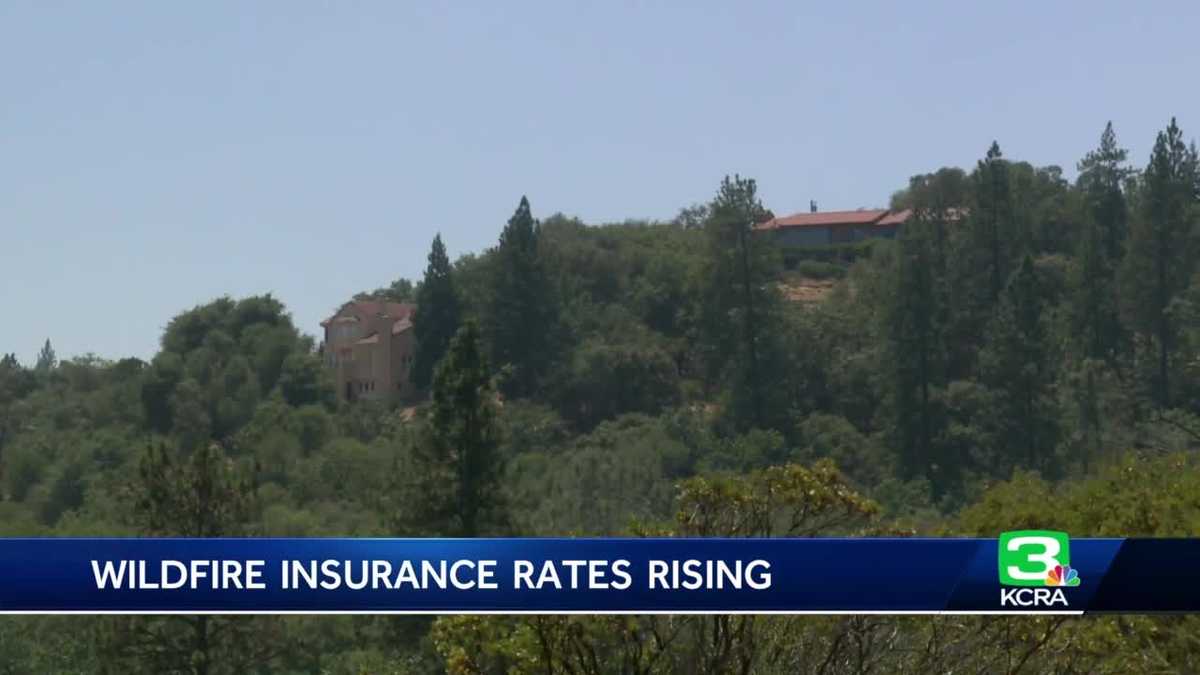 Homeowner's insurance rates in wildfire-prone areas on rise