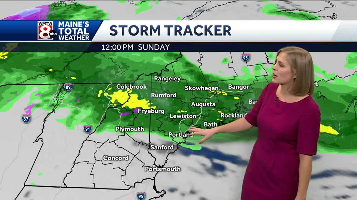 Wet weather continues today, cold air inbound