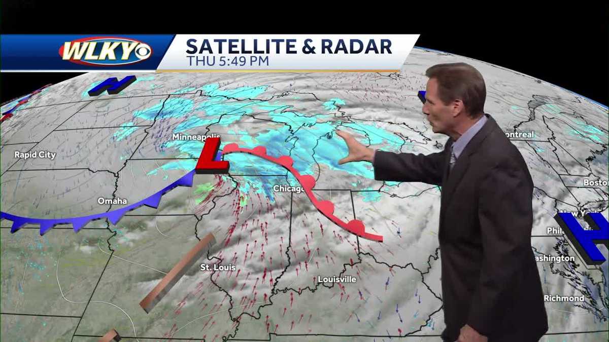 A chilly Friday expected with a few flurries possible