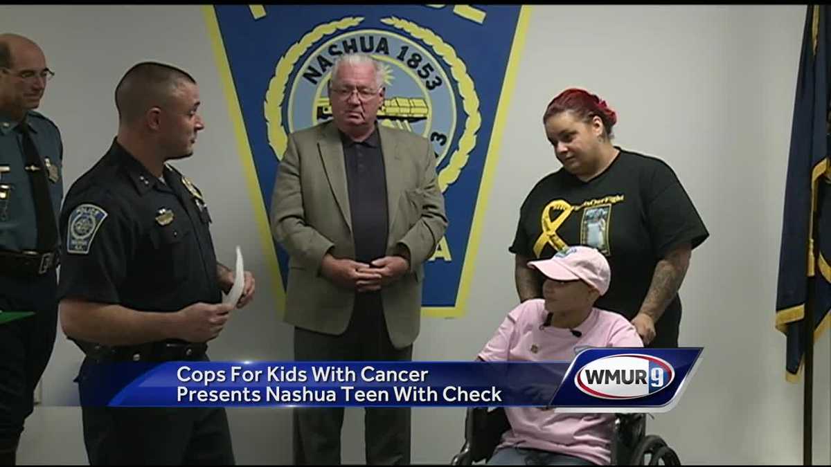 Nashua police help girl battling cancer