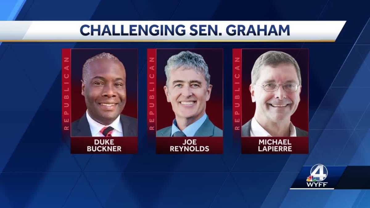 Sen. Lindsey Graham has 3 challengers in tomorrow’s primary