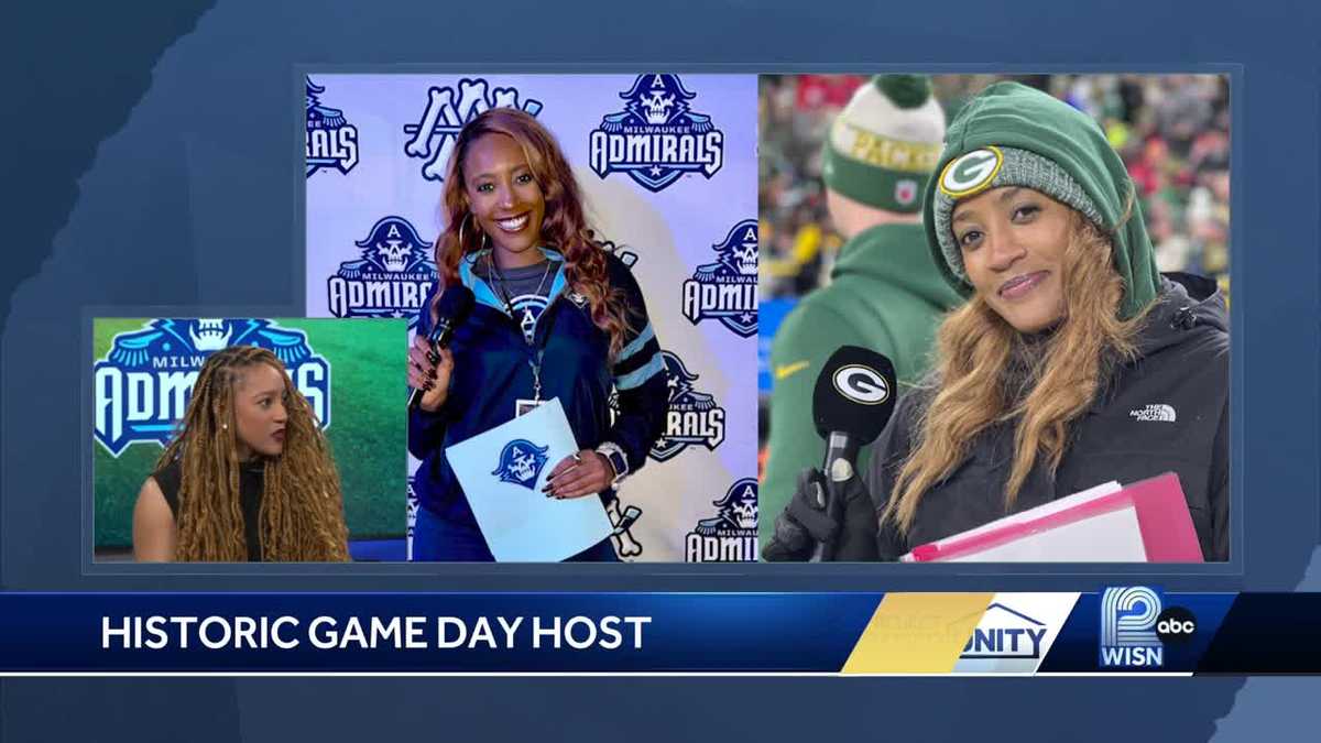 Milwaukee woman making history on field and ice