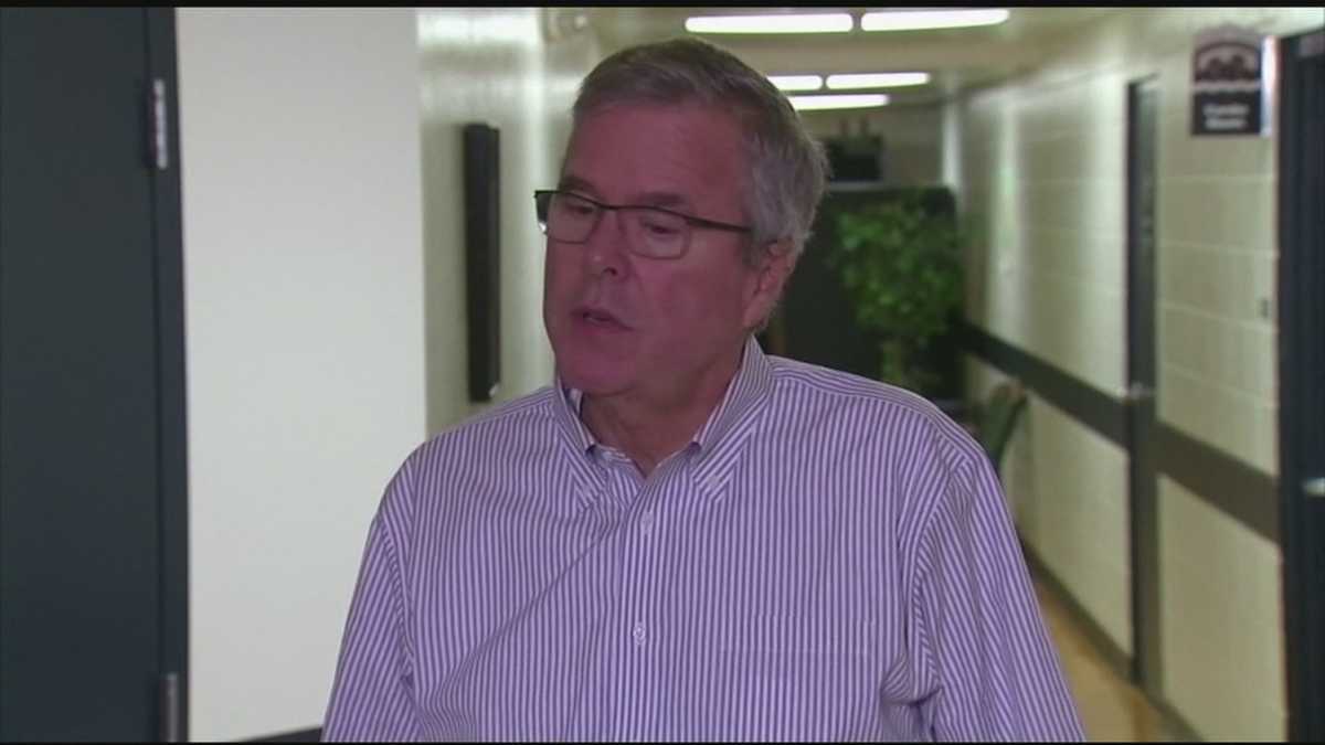 Possible presidential Republican Candidate Jeb Bush slips out he's ...