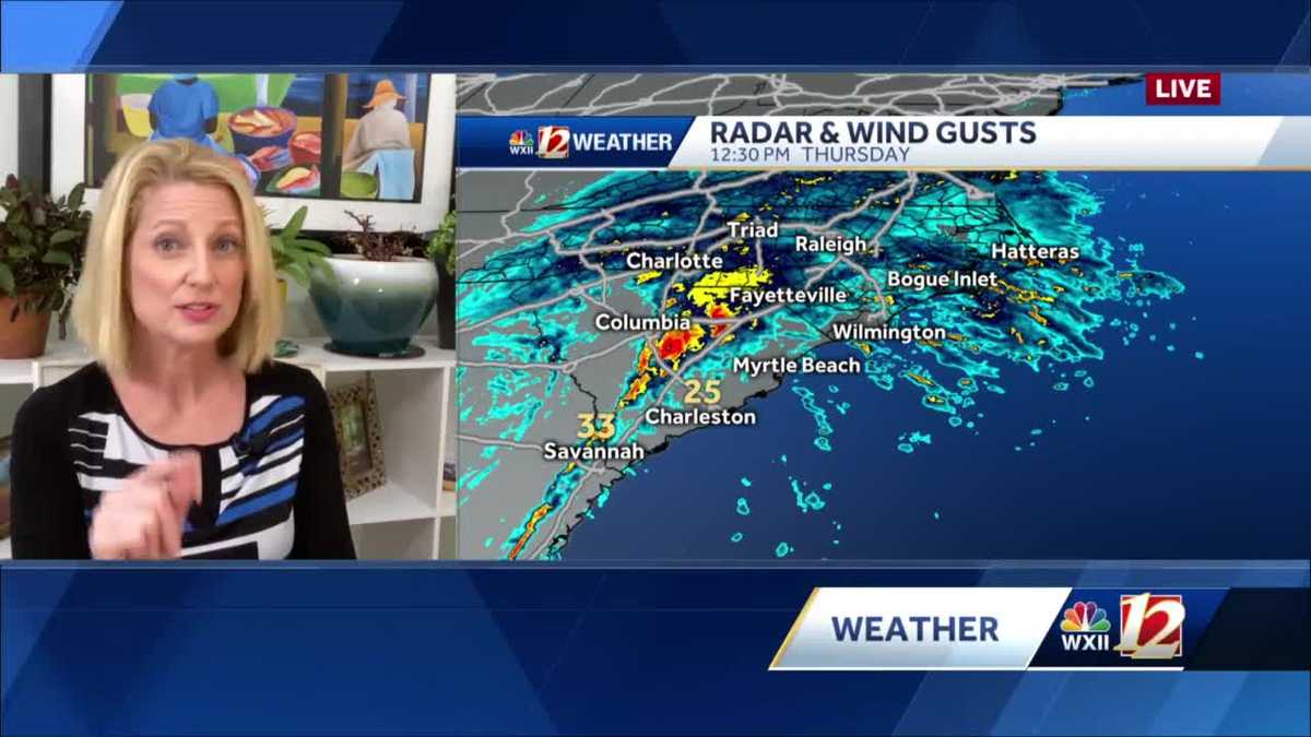 WATCH: Sally's Rains Bring Flash Flooding Risk, Cooler Weekend