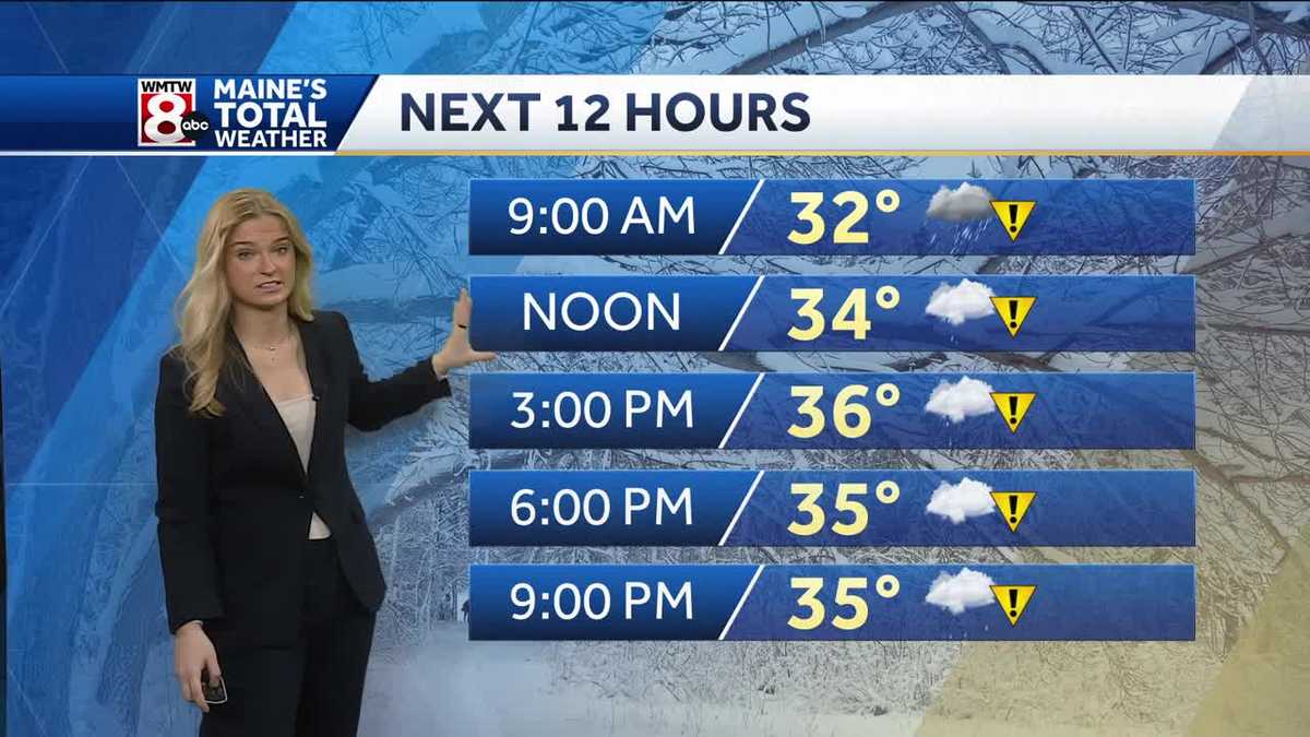 Impact Weather Sunday: Tracking sleet and freezing rain