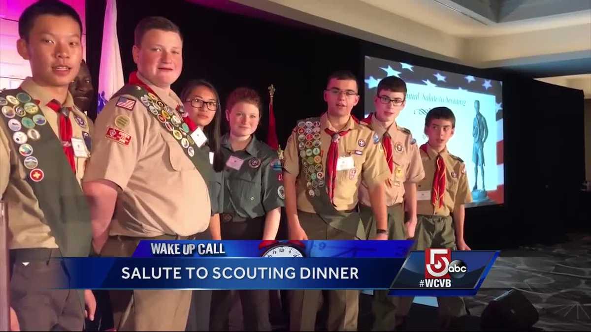 Wake Up Call from Salute to Scouting Dinner