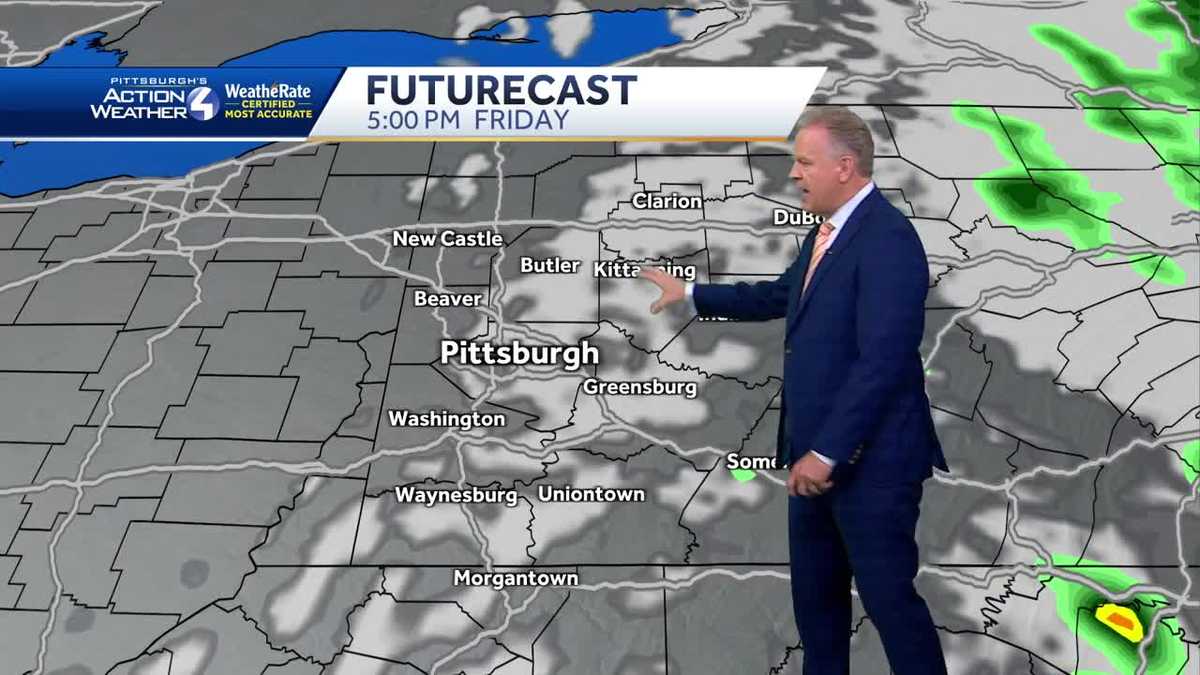 Cool Friday, warm and sunny weekend