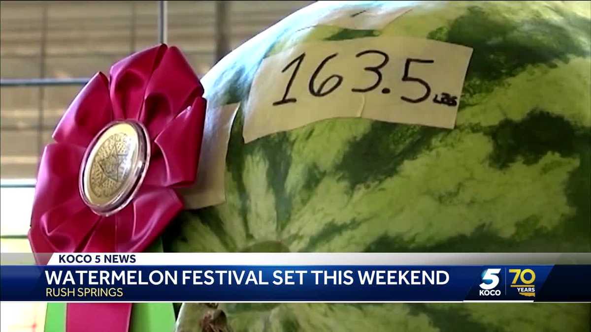 Rush Springs Watermelon Queen previews festival