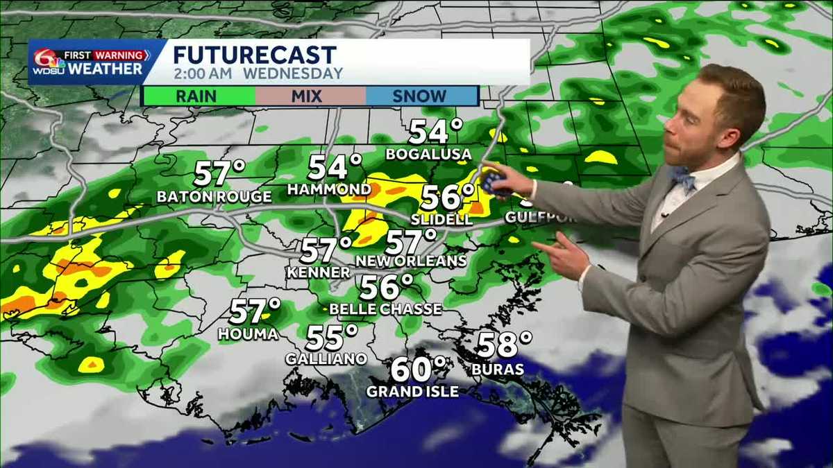 Warm and windy Tuesday ahead of incoming cold front tonight. Weekend ...