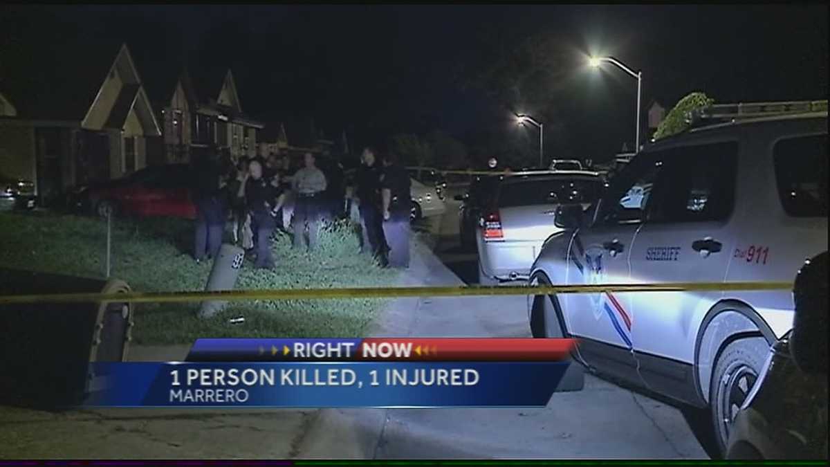 Deadly double shooting in Marrero