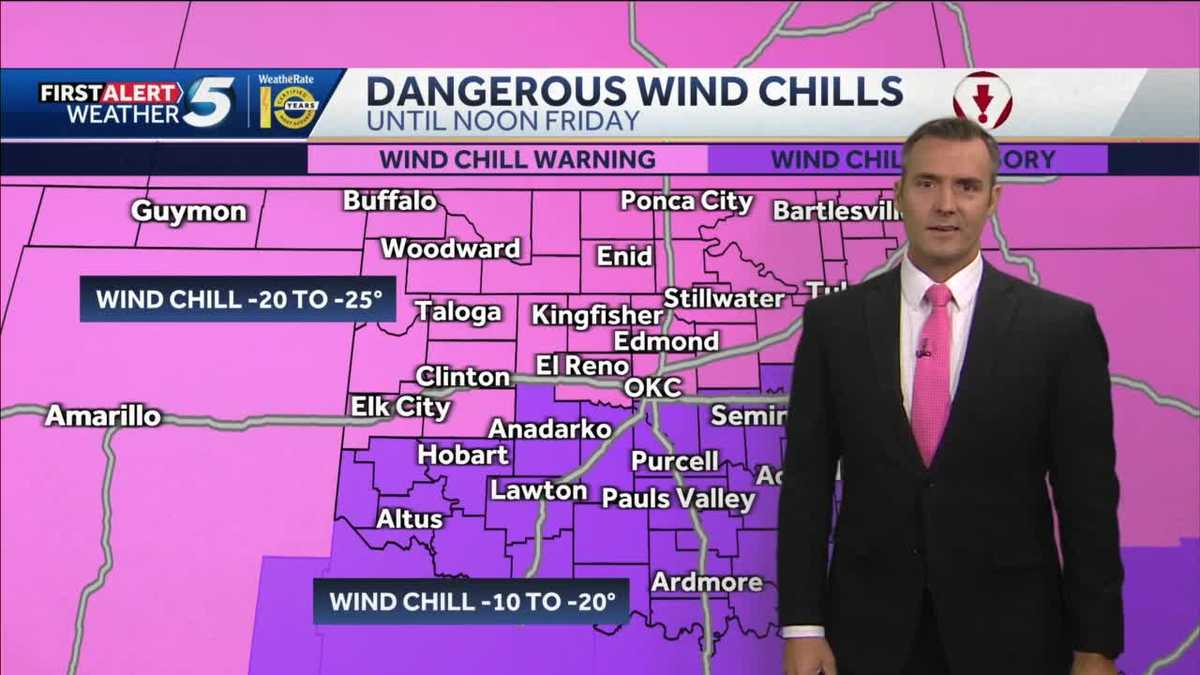 FORECAST: Dangerous wind chills next 24 hours