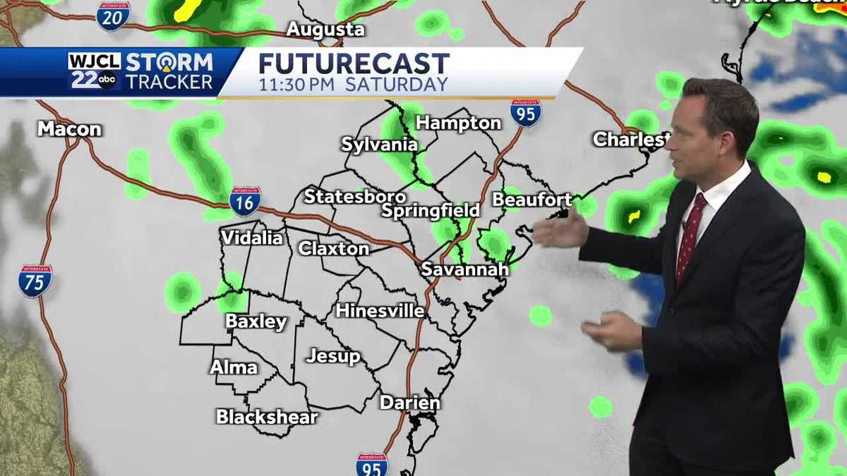 Savannah: Tracking low pressure and when sunshine returns