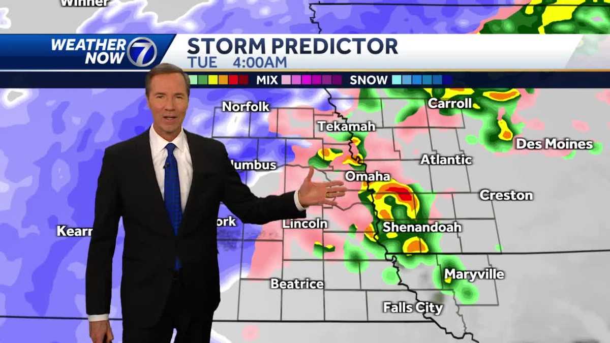 Sunday evening January 1 Omaha weather