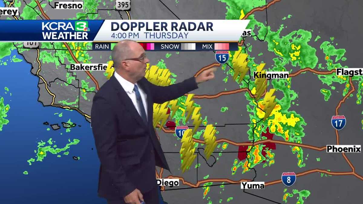 How remnants from Tropical Storm Mario are impacting California