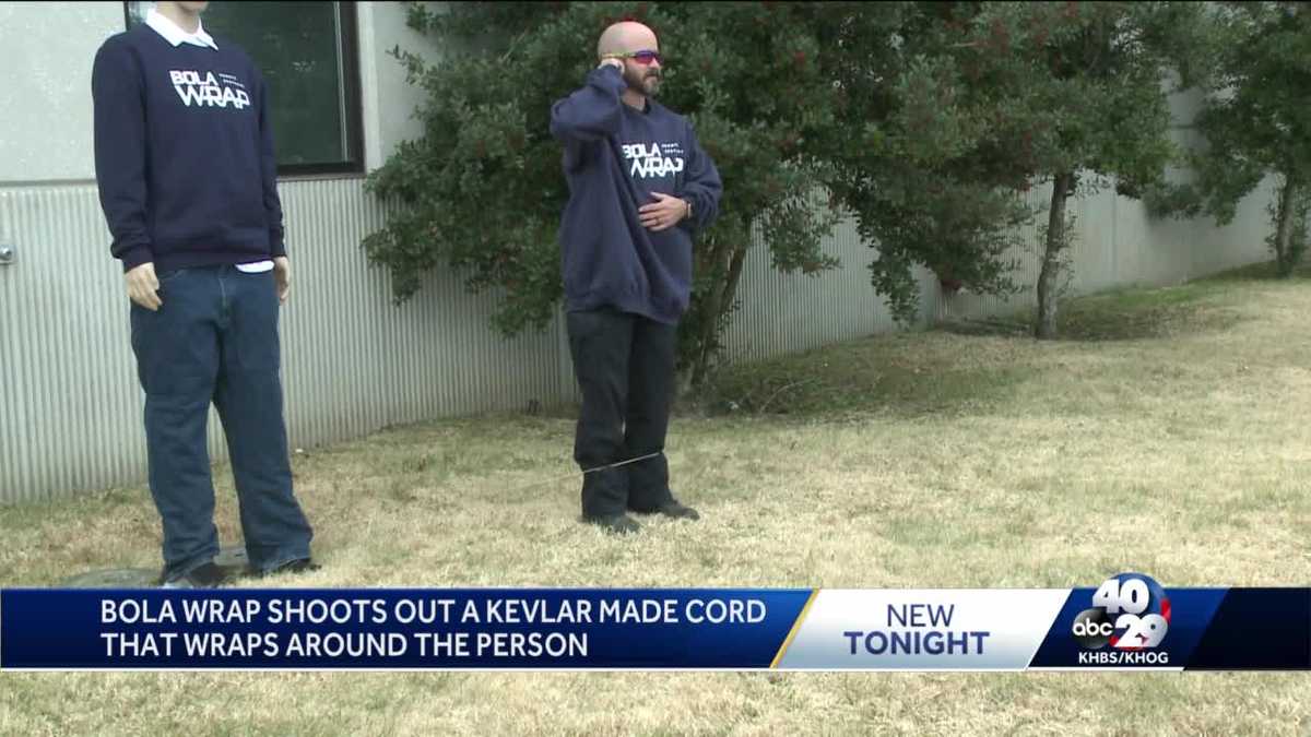 Northwest Arknasas law enforcement test out new BolaWrap restraint tool