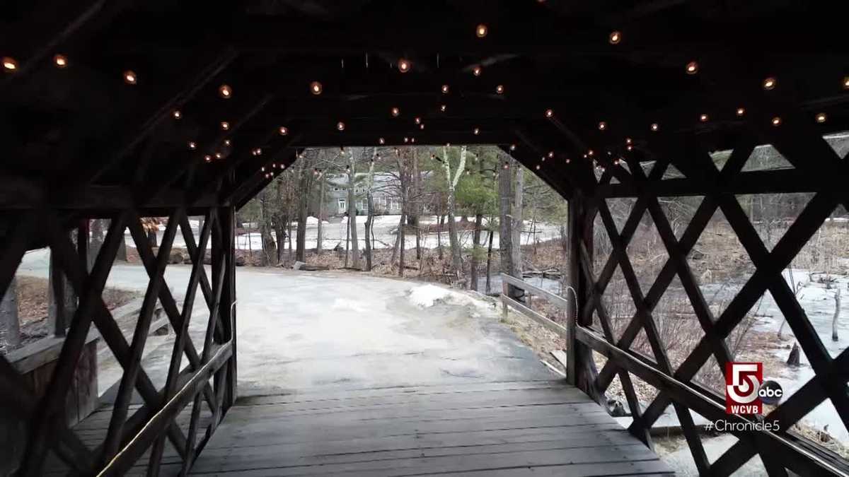 Drive through a haunted covered bridge in Greenfield with 'New England ...