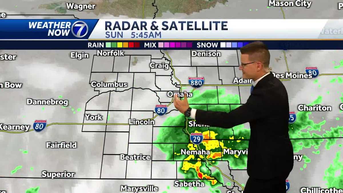 Omaha morning weather forecast for Sunday, June 11