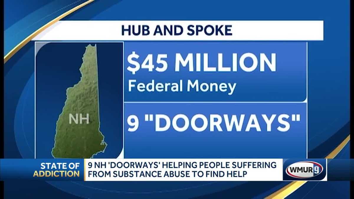 9 NH 'Doorways' helping people suffering from substance abuse to find help