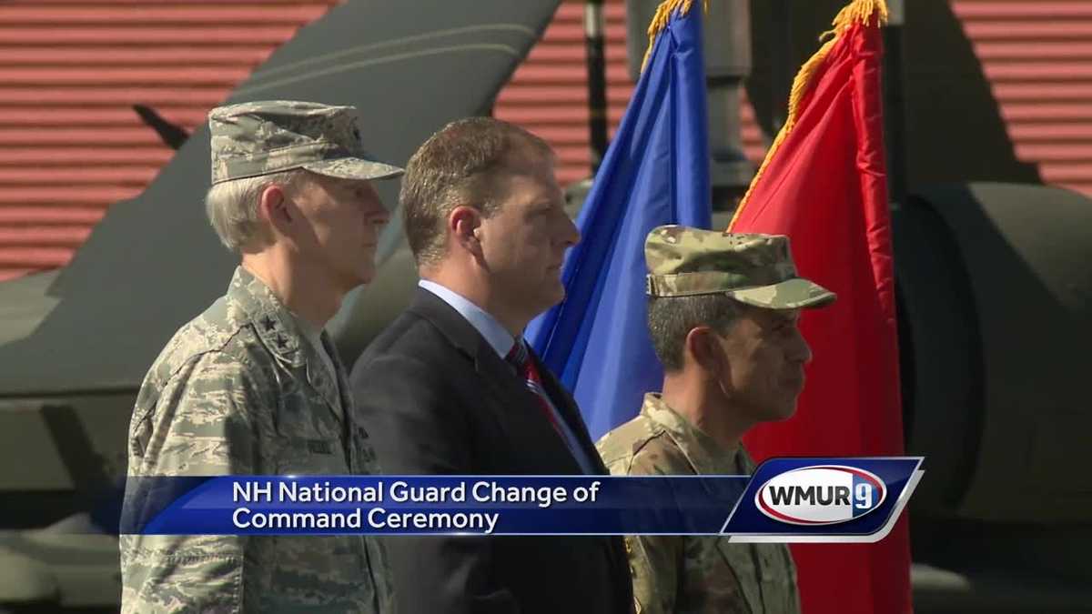 NH National Guard Change of Command