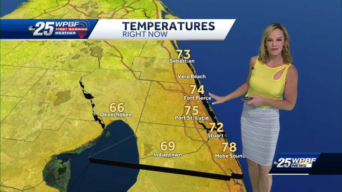 Warm and Breezy for South Florida