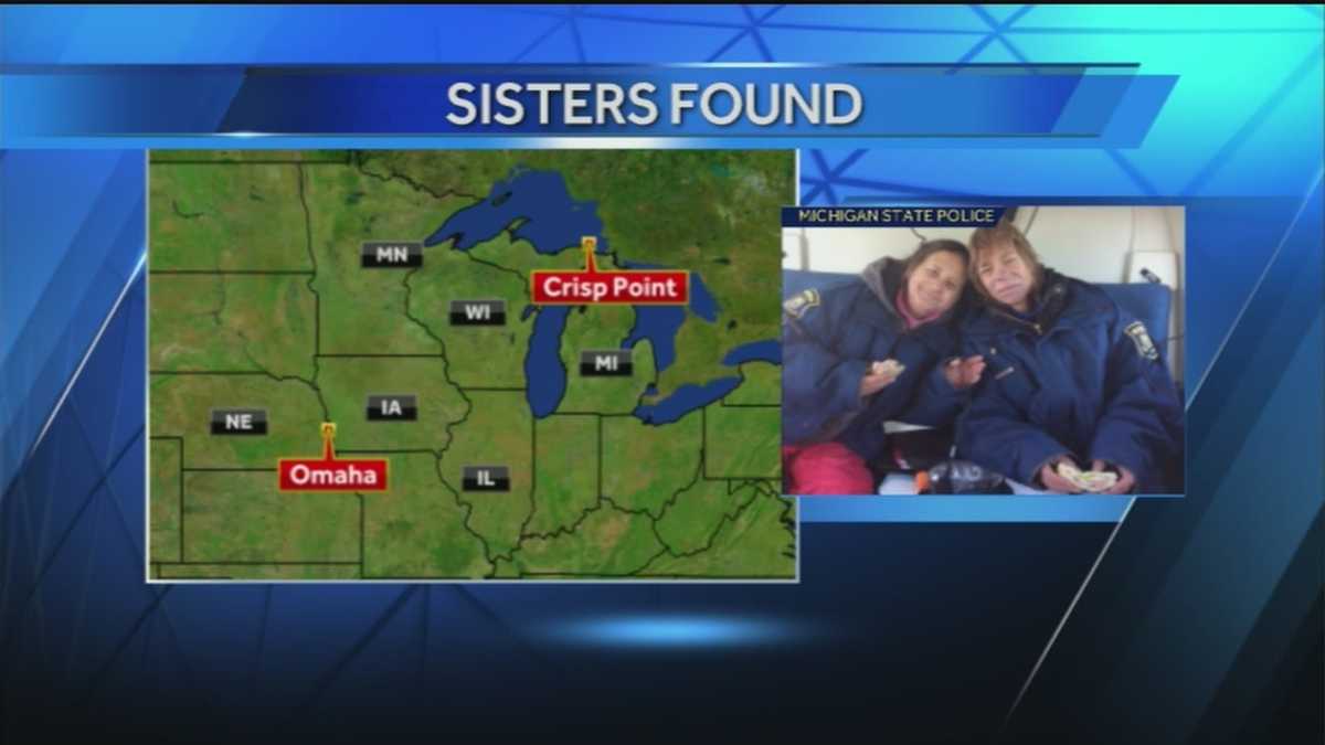 Missing sisters found in Michigan's Upper Peninsula