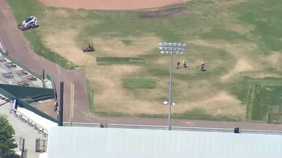 Monarchs move 3 games after sod damage at Legends Field