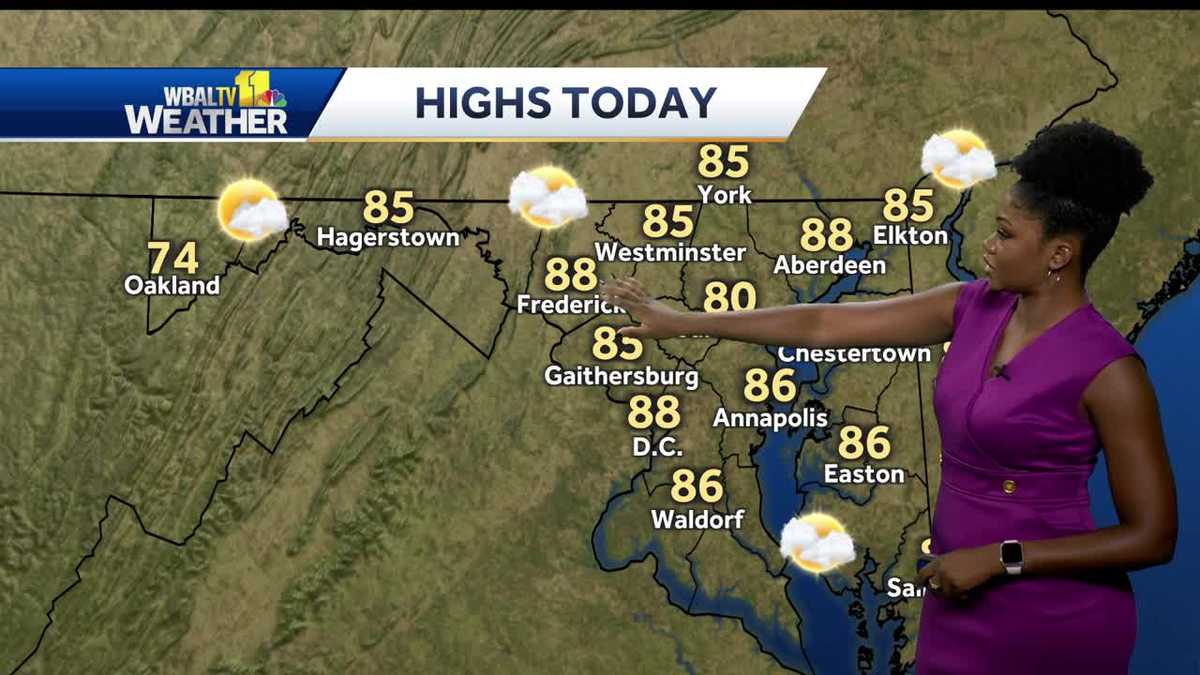 Comfortable morning leads to pleasant Friday